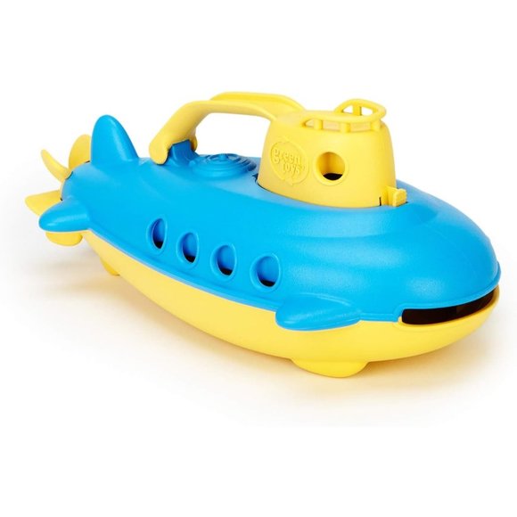 Toys | Kids Yellow And Blue Plastic Submarine Toy | Poshmark